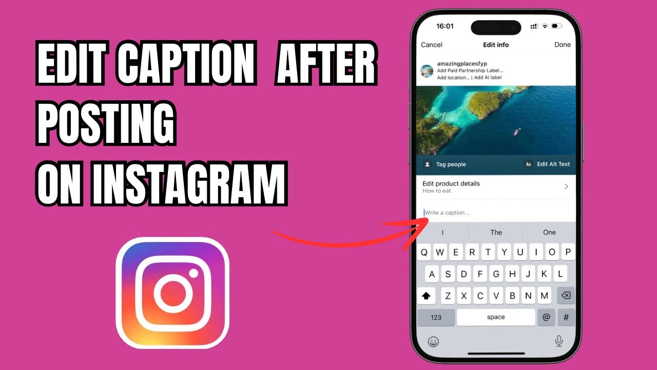 How to Edit Captions After Posting On Instagram? - YouTube