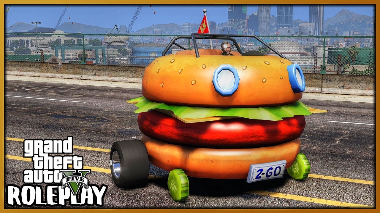 Spongebob Burger Car