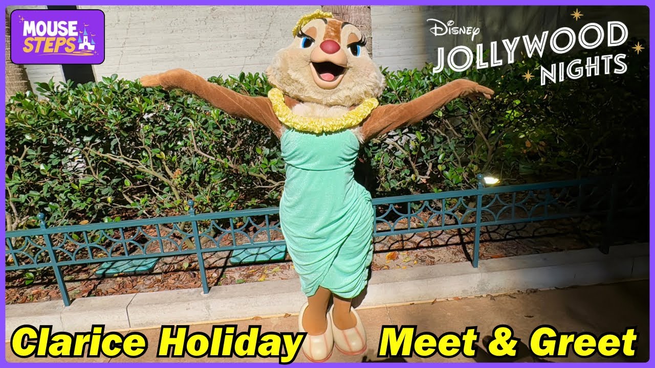 Clarice Meet & Greet at Disney Jollywood Nights 2024 - Disney's ...