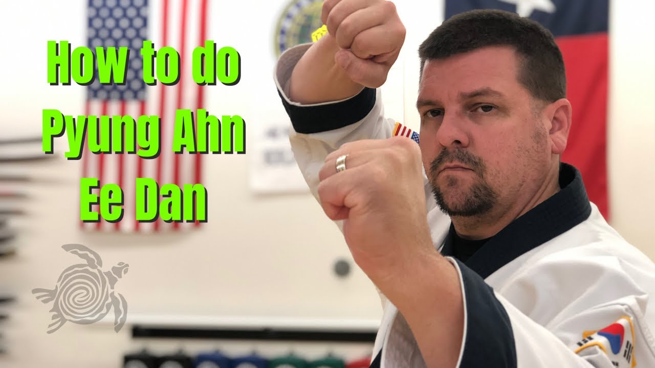 How to do Pyung Ahn Ee Dan for Tang Soo Do - YouTube