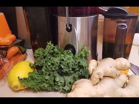 Making juice with a Fusion Juicer - YouTube