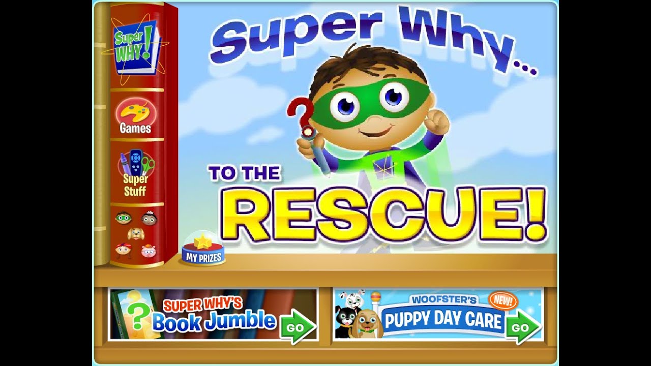 Super Why: Super Why... To The Rescue! - YouTube