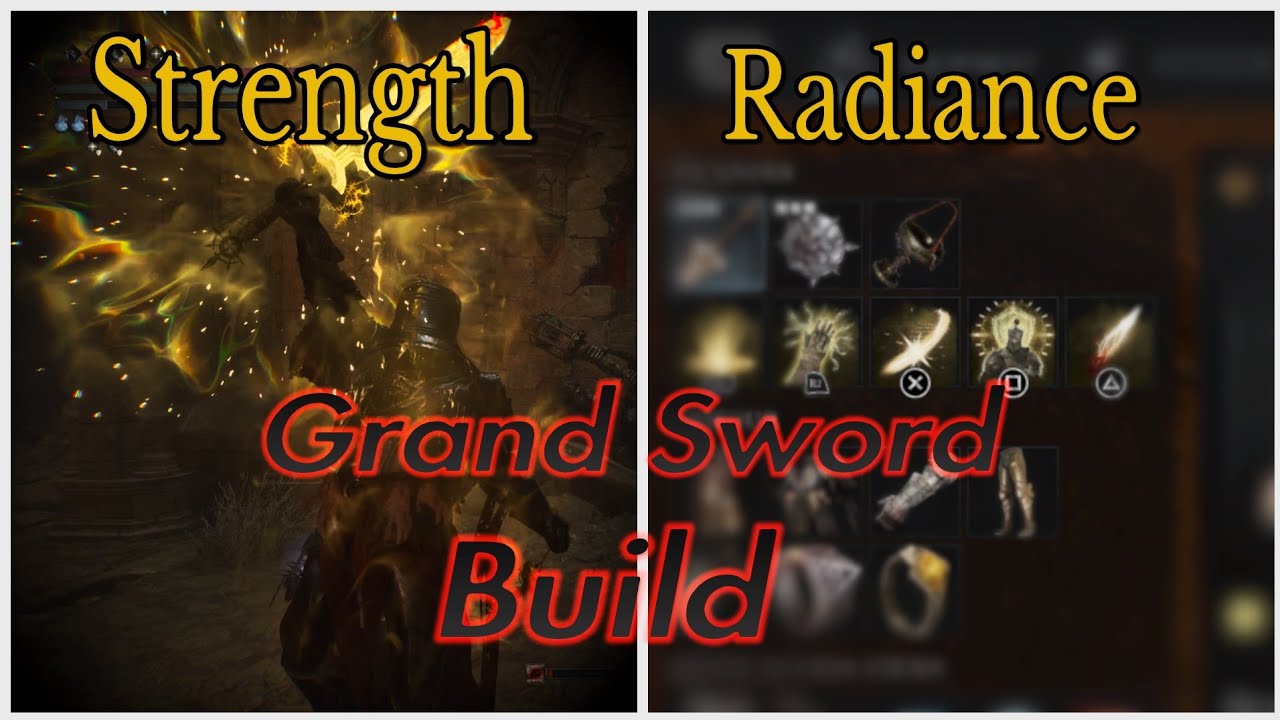 Lords Of The Fallen - Strength Radiance Grand Sword Smite Build - YouTube