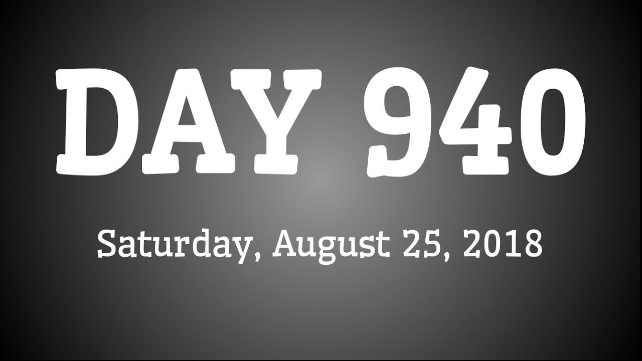 AN IMPORTANT DAY Day 940 YouTube an-important-day-day-940-youtube