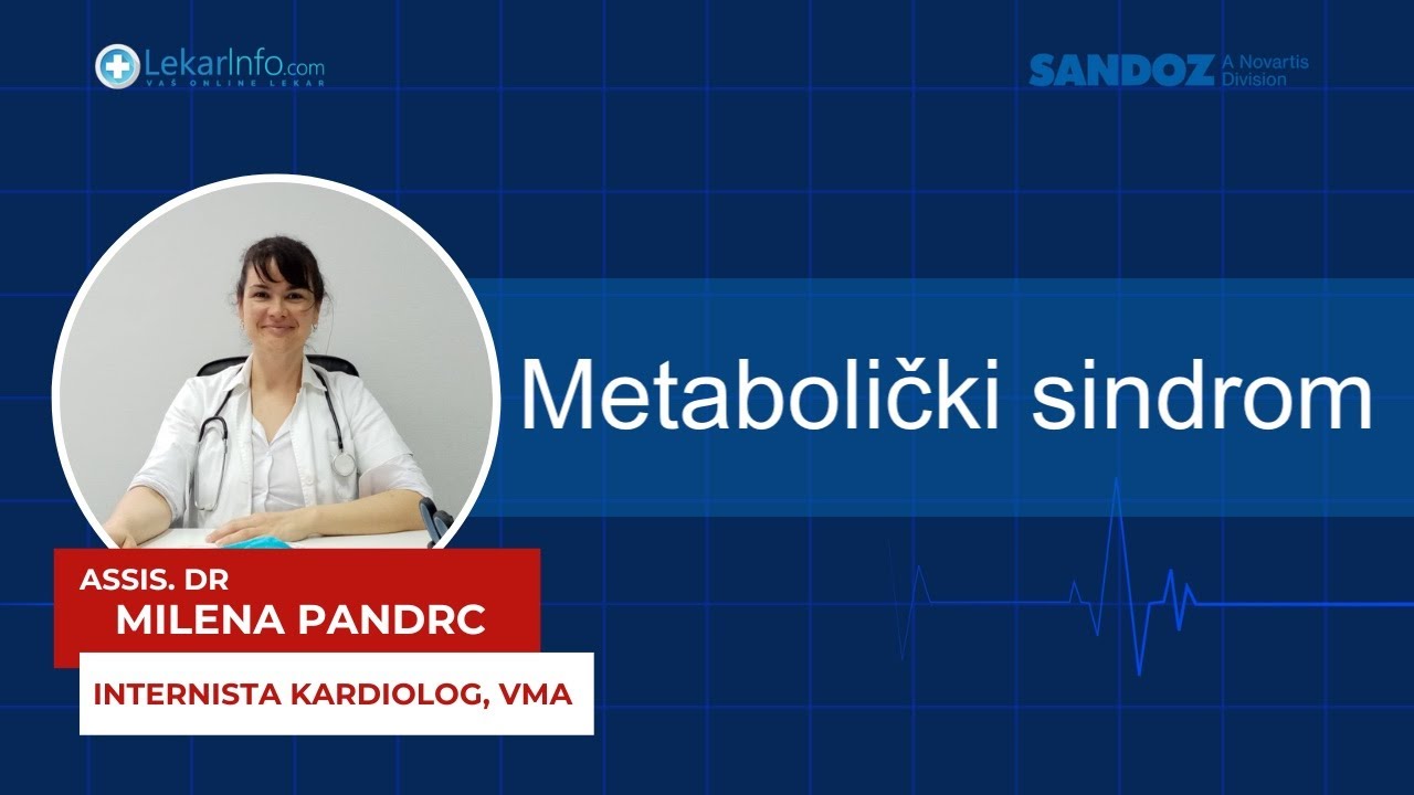 Asist.dr sci. med. Milena Pandrc: Metabolički sindrom - YouTube