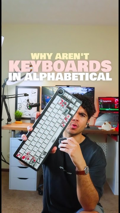 WHY your Keyboard isn’t in Alphabetical Order - YouTube