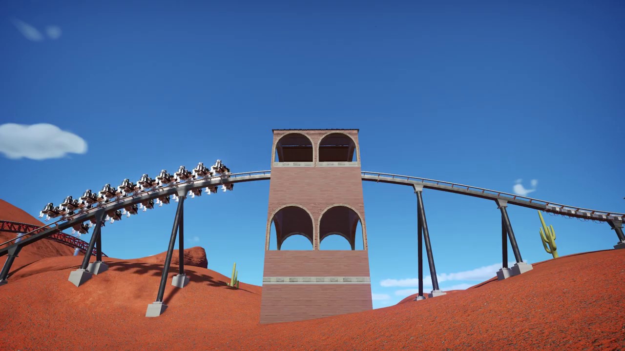 The Desperado theme park - YouTube