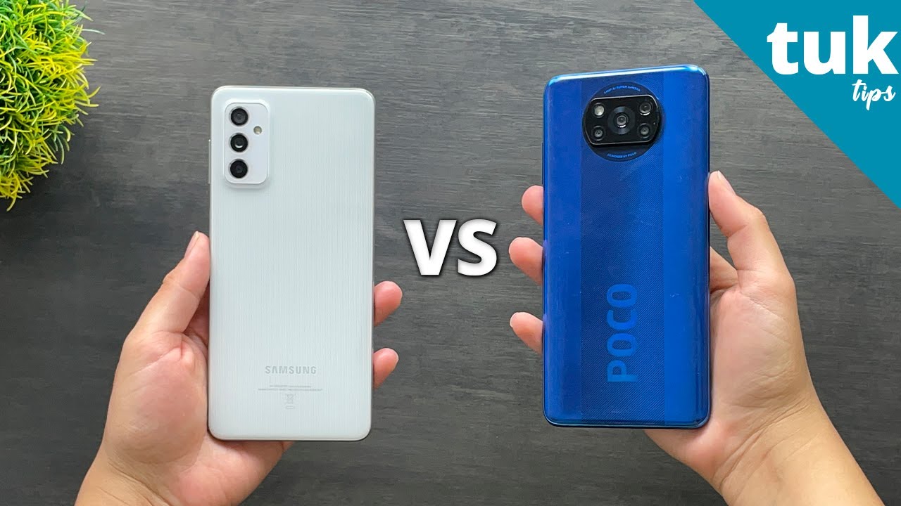 Galaxy M52 5G vs Poco X3 - SPEED TEST - YouTube