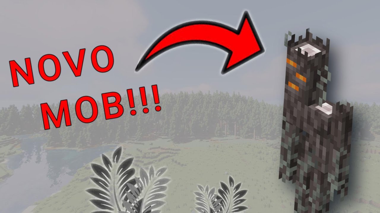 NOVO MOB NO MINECRAFT!!! The Creaking - YouTube