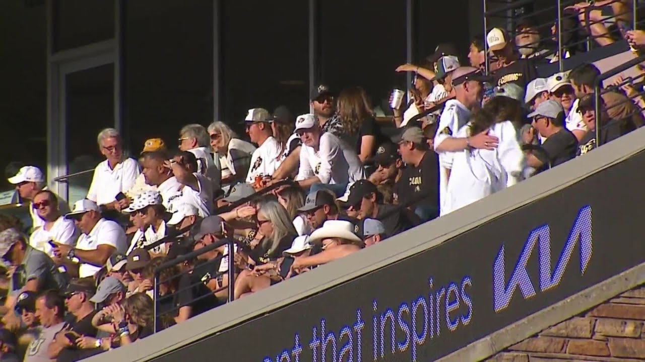Buffs fans compete for expensive tickets to season opener - YouTube