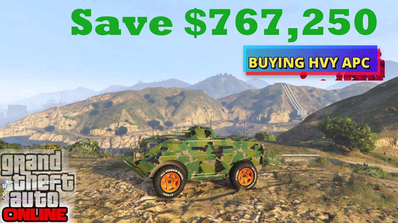 How To CORRECTLY Buy HVY APC Gta5 Online In Just 5 Mins - YouTube