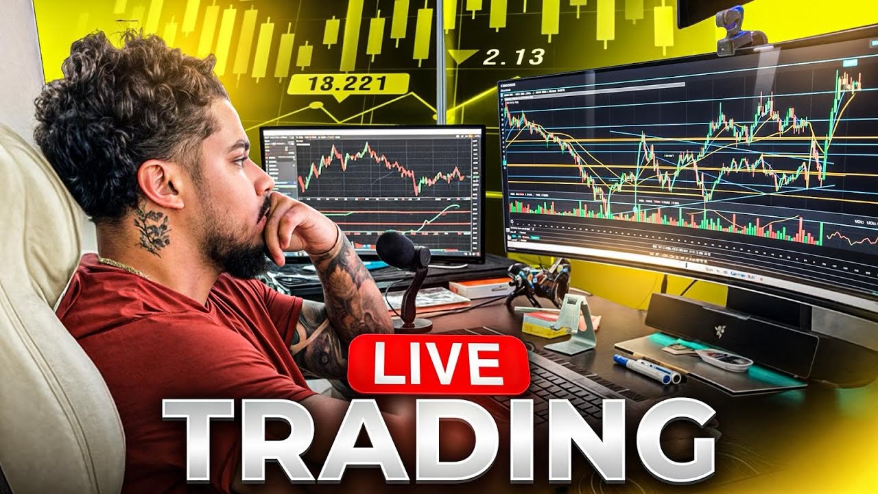 Making $2,500 Live Trading On A Monday ! - YouTube
