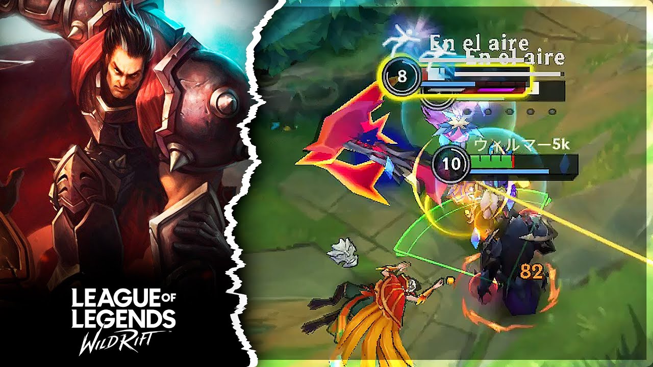 CUADRA DE DARIUS GOD KING // YO en WILD RIFT - YouTube