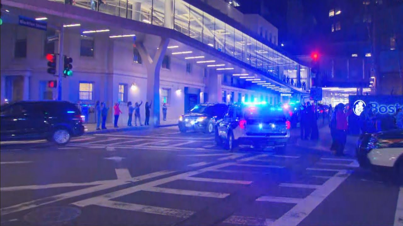 One Boston Day: First Responders Thank Workers At Children's Hospital ...