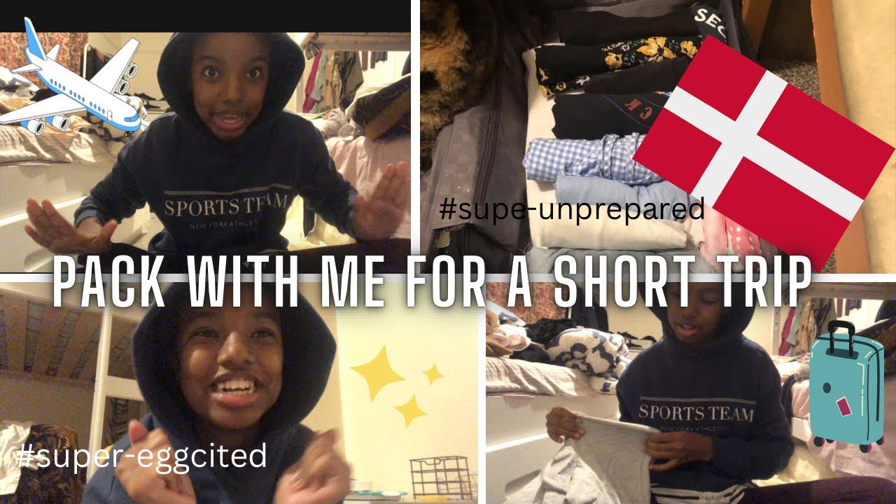 PACK W/ME FOR A SHORT TRIP!!!| super unprepared * - YouTube