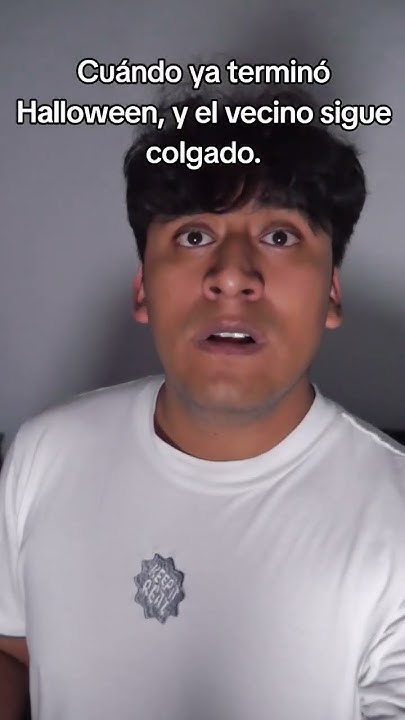 Cuándo Ya Terminó Hallowen y el Vecino Sigue colgado #humor #memes # ...