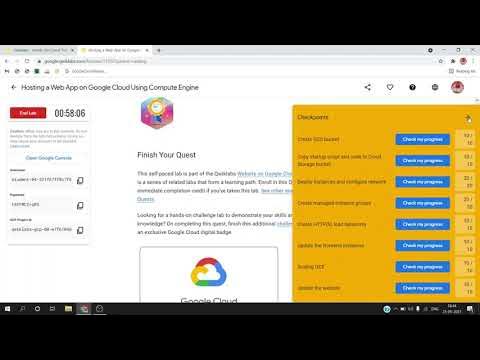 [NEW] - Hosting a Web App on Google Cloud Using Compute Engine - [GSP662] - YouTube
