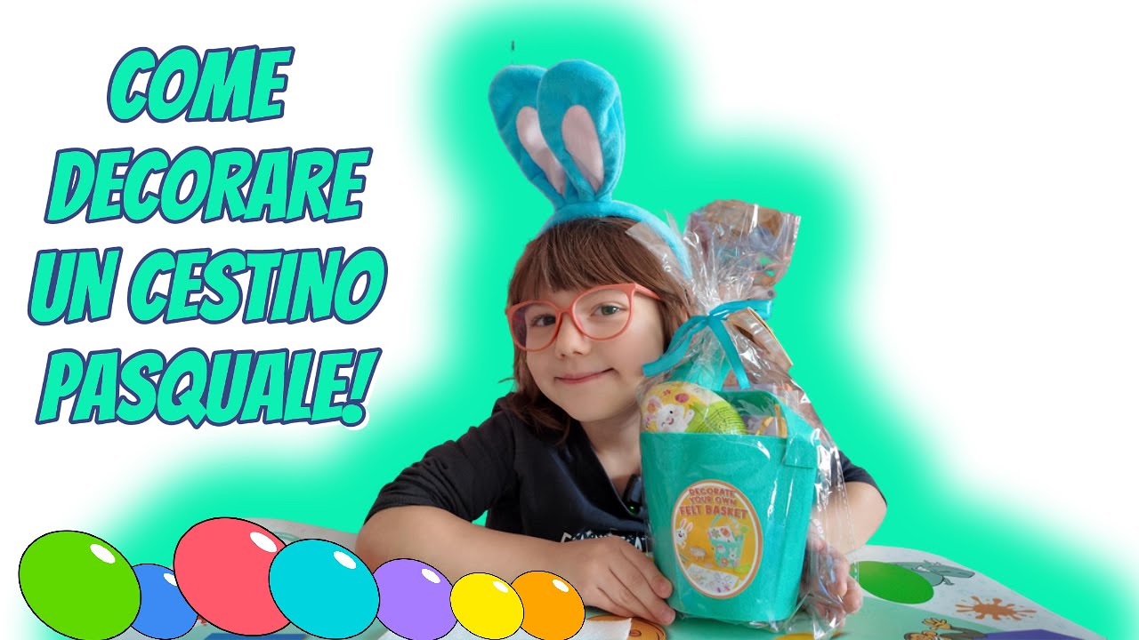 TUTORIAL COME DECORARE UN CESTINO! - YouTube