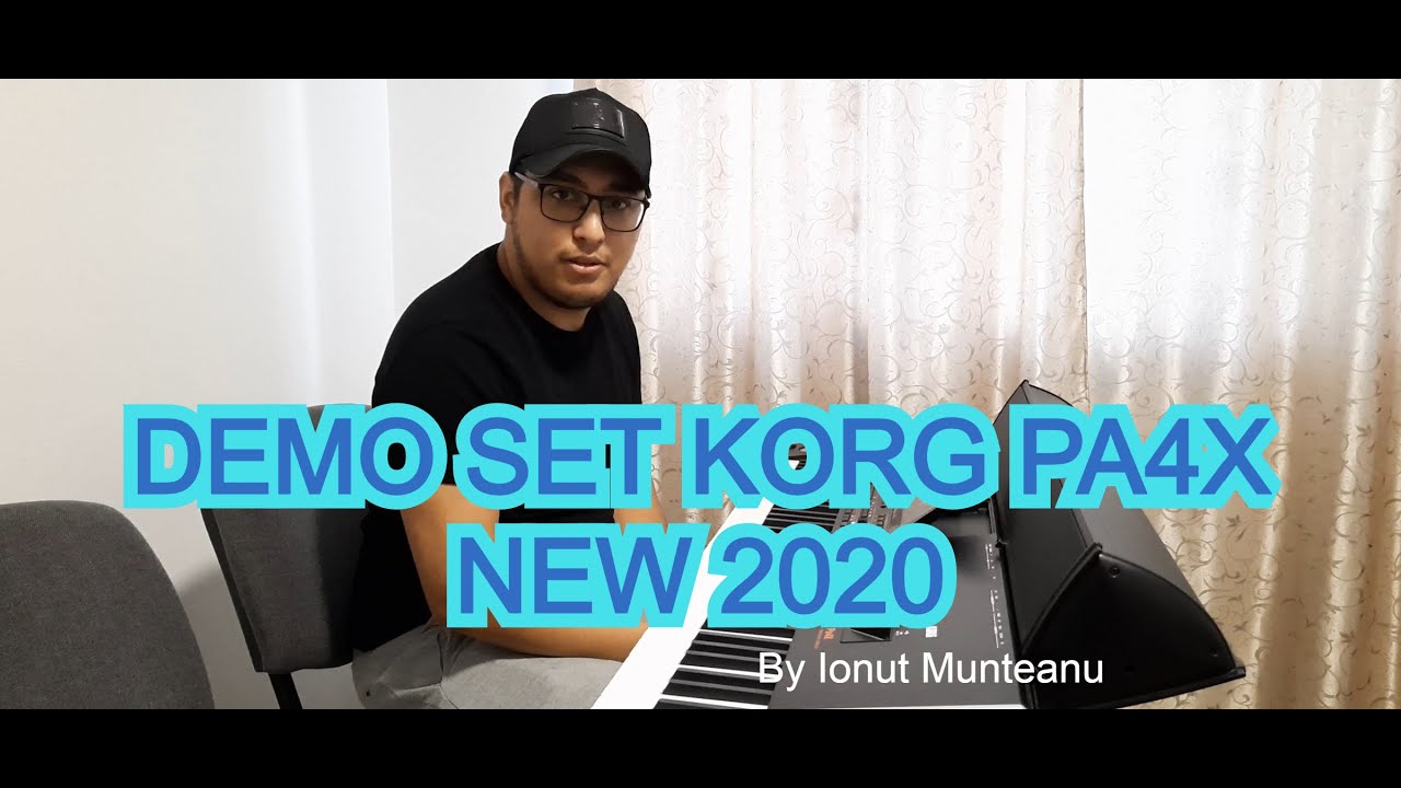Ionut Munteanu - Demo Set Korg Pa4x NEW 2020 - YouTube