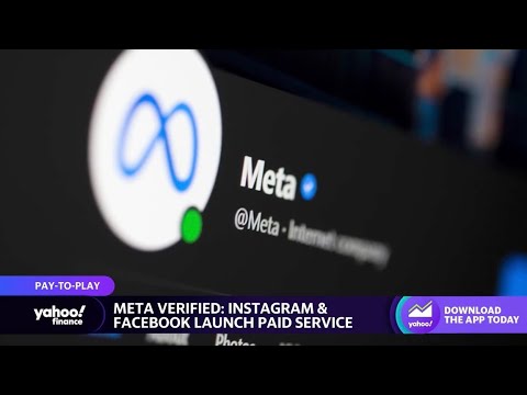 Facebook, Instagram to launch ‘Meta Verified’ subscription service - YouTube