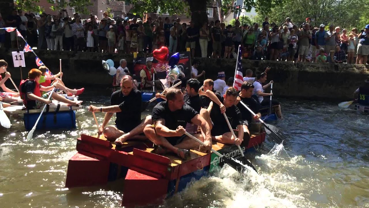 Raft race - YouTube