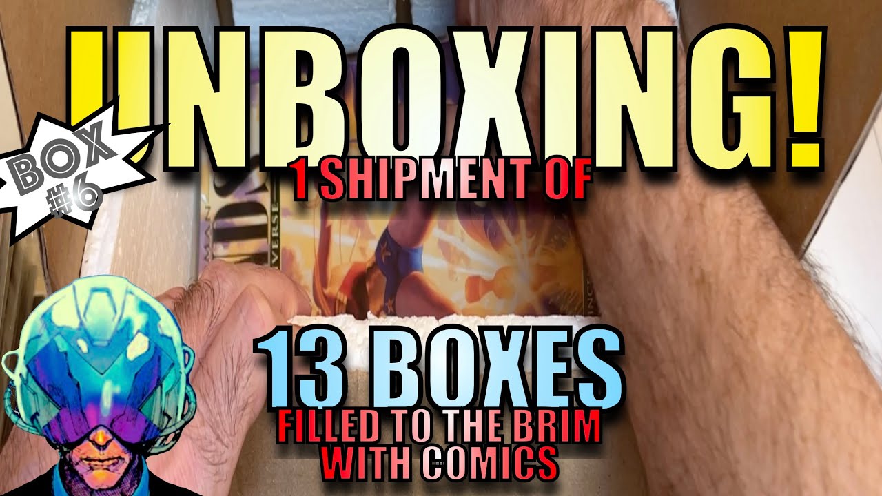Mail Call: Unboxing Comics - [ 1 Shipment, 13 Boxes - Box #6 ] - YouTube