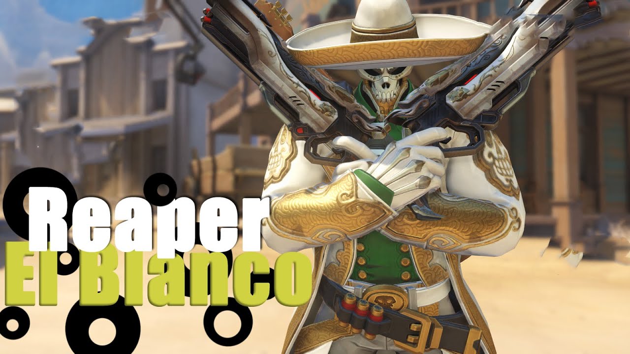 Overwatch Skin Review : Reaper El Blanco - YouTube