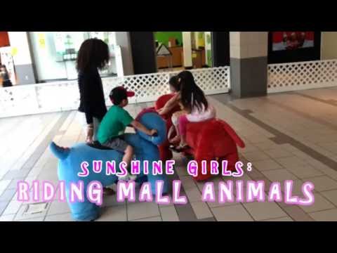 Sunshine Girls Riding Mall Animals