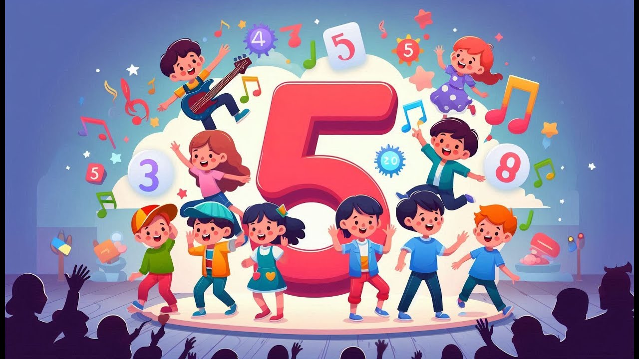 Magic Number Song | Count & Move from 1 to 5 | Fun Dance & Action for ...