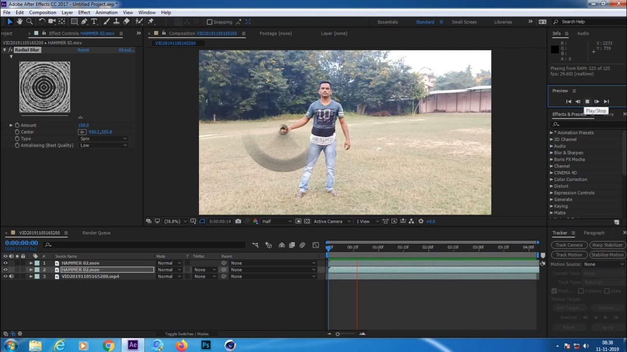 Thor Hammer Spin Effects Adobe After Effects Tutorial By Action Ka ...