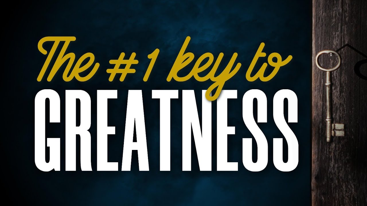 THE KEY TO GREATNESS: PS JAN VAN REENEN - YouTube