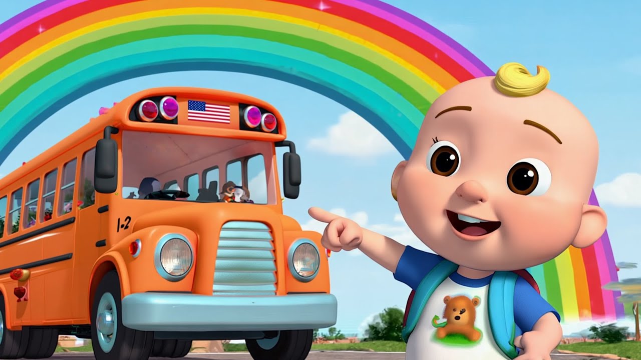 Wheels on the Bus | Puppet Show Song - YouTube