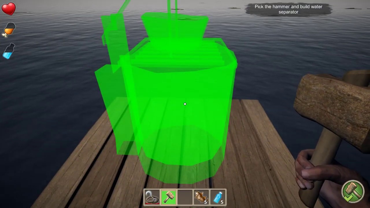 Build an Amazing Raft - Let's Play Survive on Raft (With commentary ...