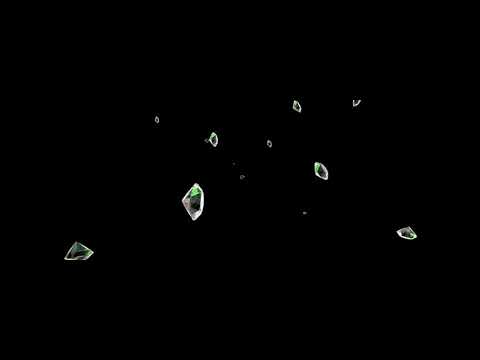 Diamonds Falling Black Screen | Overlays Effect - YouTube