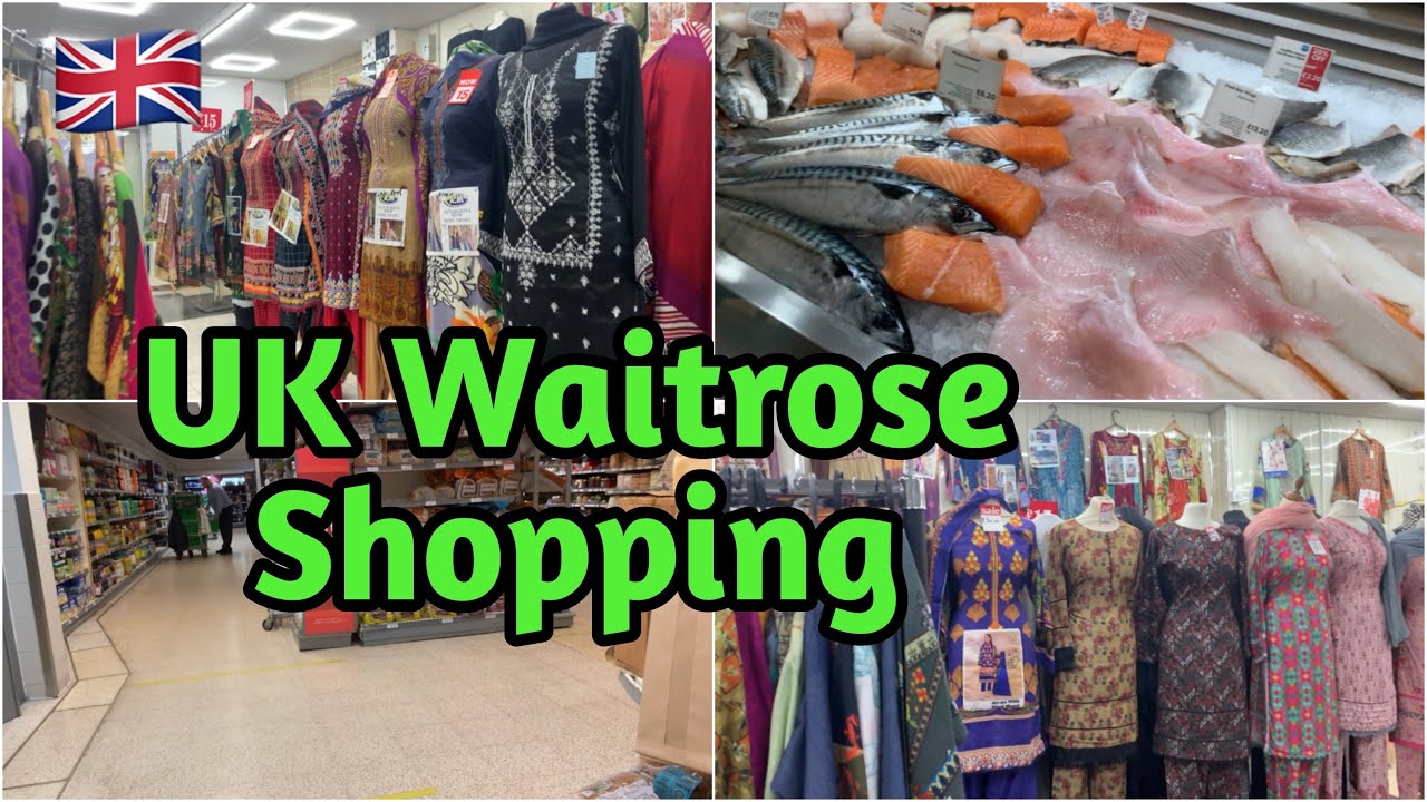 UK Waitrose Shopping | Ladies Clothes Shopping - YouTube