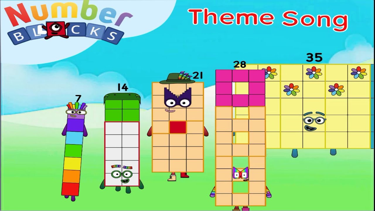 Numberblocks - Intro but luckys , NumberBlocks Lucky Numbers , - YouTube