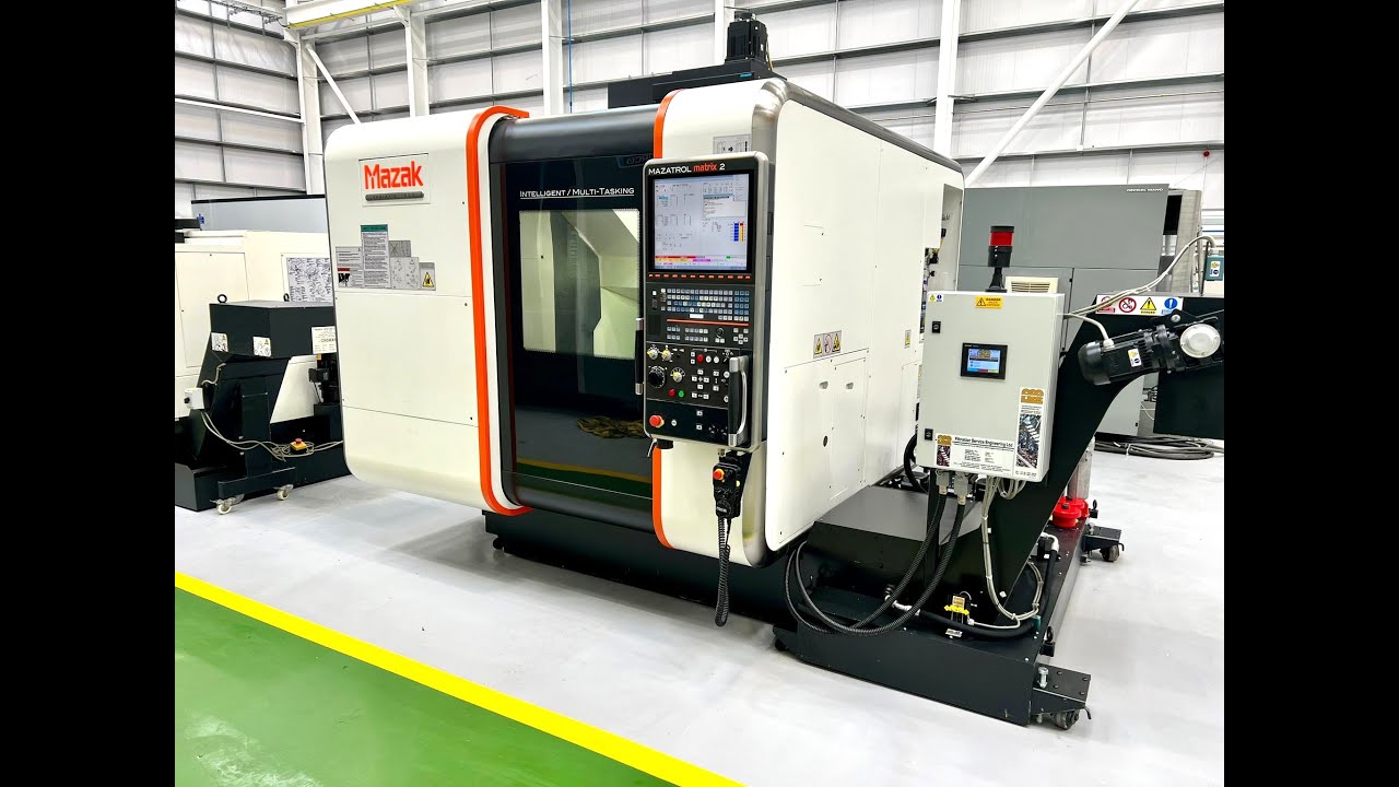 MAZAK Variaxis i500 5 Axis Vertical Machining Centre Mazatrol Matrix 2 ...