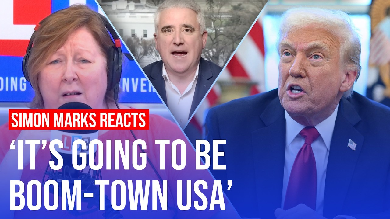 Simon Marks reacts to Trump's 'massive' liberation day tariffs | LBC ...