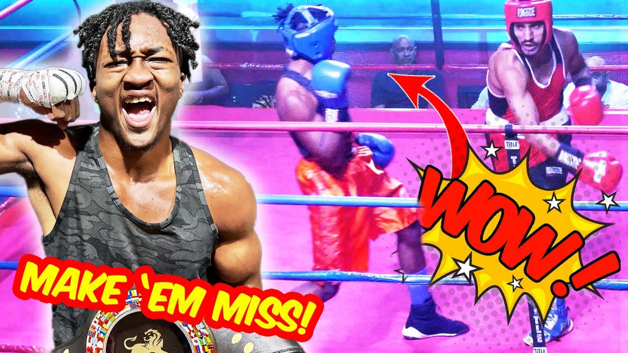 SLICK Boxing Against a BIGGER Man to get the WIN!🏆🥊 - YouTube