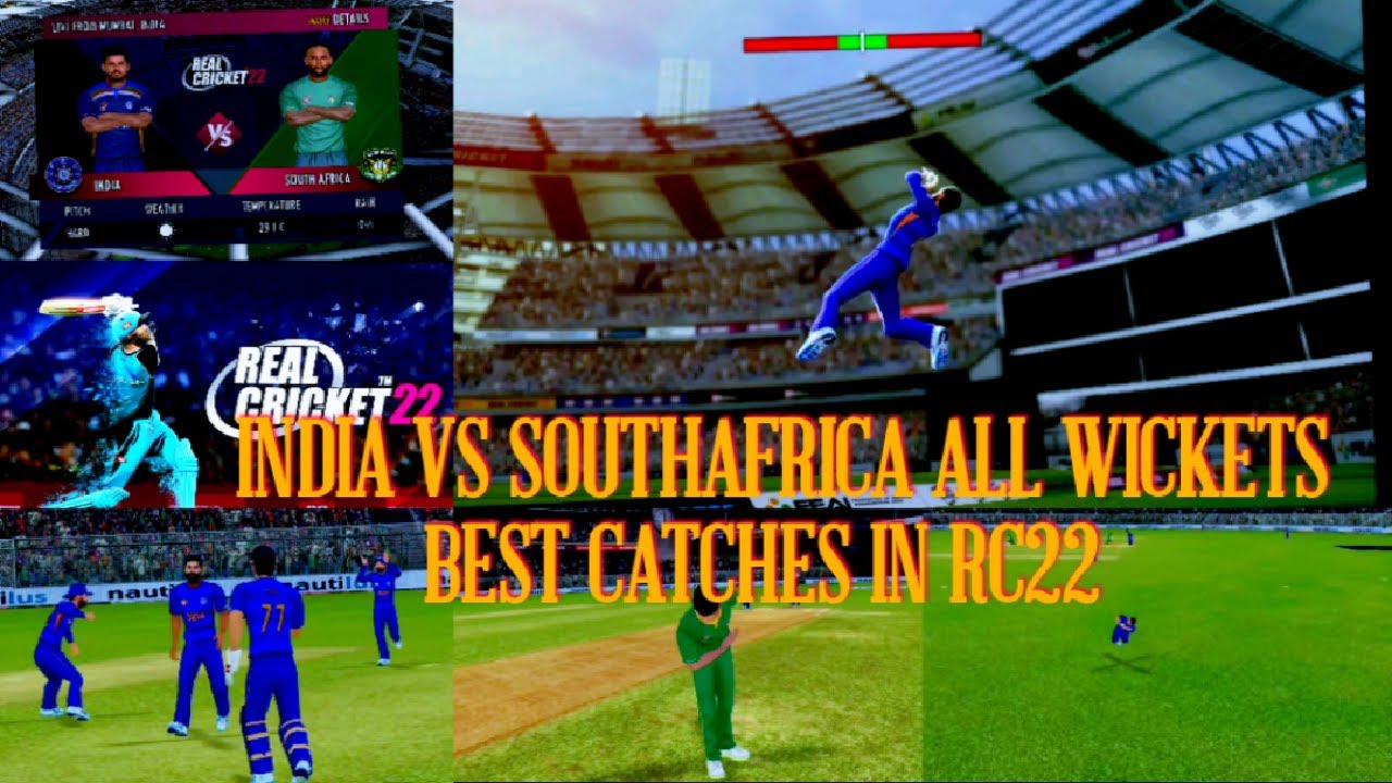 rc 22 gameplay Best diving catches in rc22 #realcricket22 - YouTube