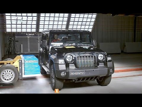 NEW Mahindra THAR Crash Test!!! - YouTube