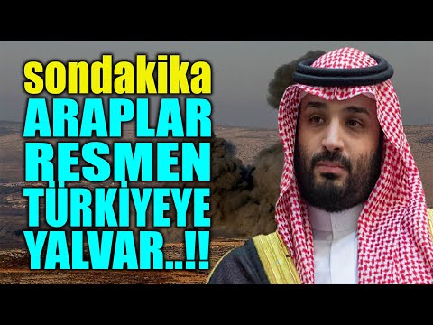 #sondakika  TÜRKİYE'YE DİZ ÇÖKTÜ YALVARDI..!! ARAPLAR AKILLANDI..!!