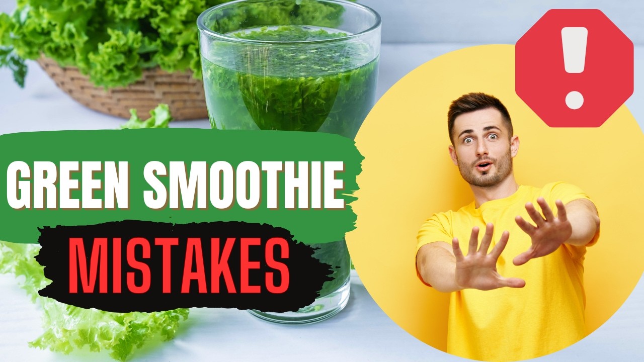 STOP! You're Making Your Green Smoothie All Wrong! 😱🍹 - YouTube