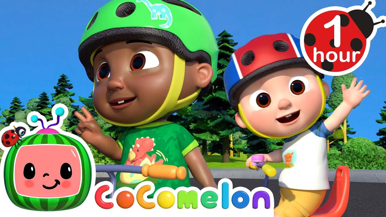 Bike Race Song | CoComelon | Kids Racing Songs & Nursery Rhymes - YouTube