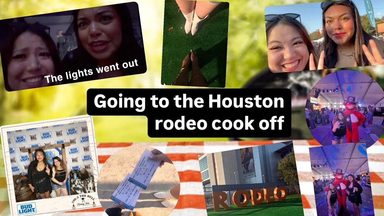 going to the Houston Rodeo Cookoff !! - YouTube