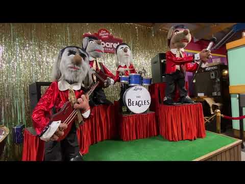 The Beagles Chuck E Cheese Animatronics Sing “Ob-La-Di Ob-La-Da” at ...