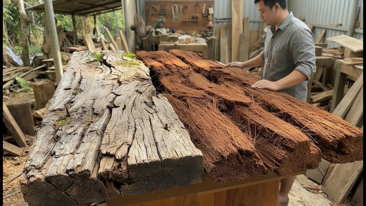Watch How This Hopeless Old Wood Becomes Something Incredible - YouTube