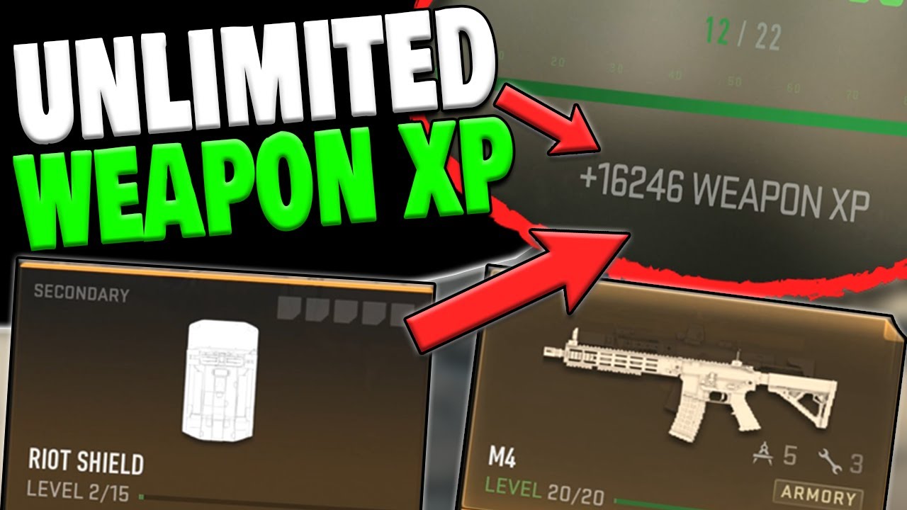 Unlimited Weapon Xp New Insane Xp Method In Mw2 Youtube