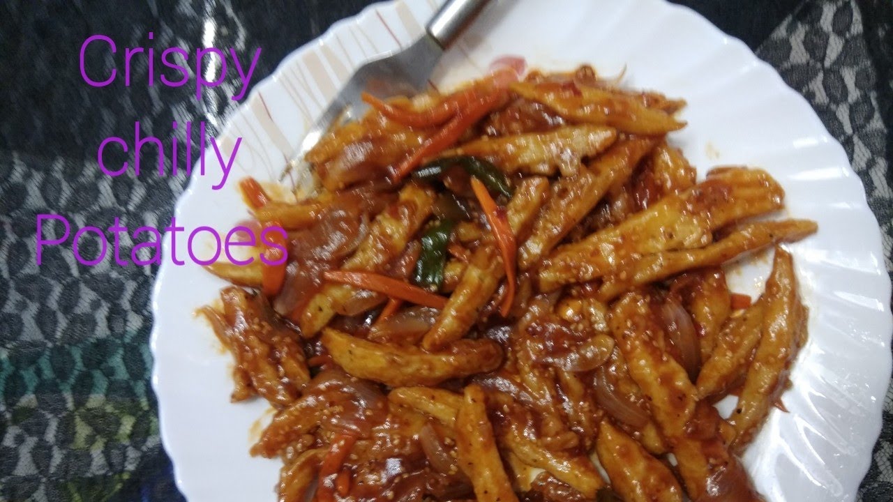 Crispy Chilly Potato - YouTube