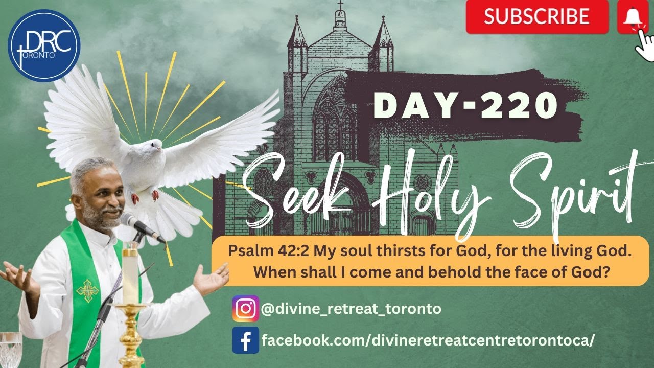 Day-220 SEEK HOLY SPIRIT🕊 True Satisfaction 'The Search of God' 🕊Daily ...